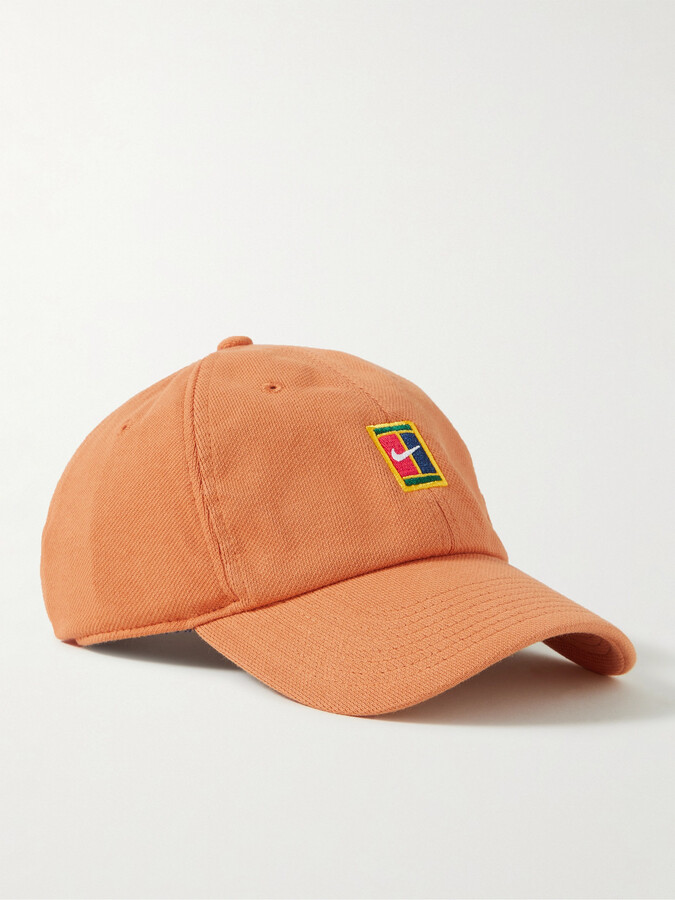 Nike Tennis NikeCourt Heritage86 Logo-Appliquéd Cotton-Blend Tennis Cap ...