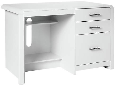 Argos Home Elford 3 Drawer Office Desk - White - ShopStyle