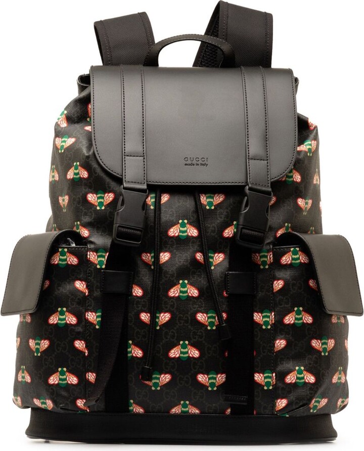 Gucci Pre-Owned 2016-2023 GG Supreme Bestiary Bee backpack - ShopStyle