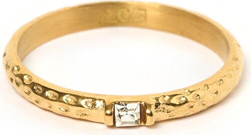 Arms of Eve Women's Emperor Gold Stacking Ring - ShopStyle