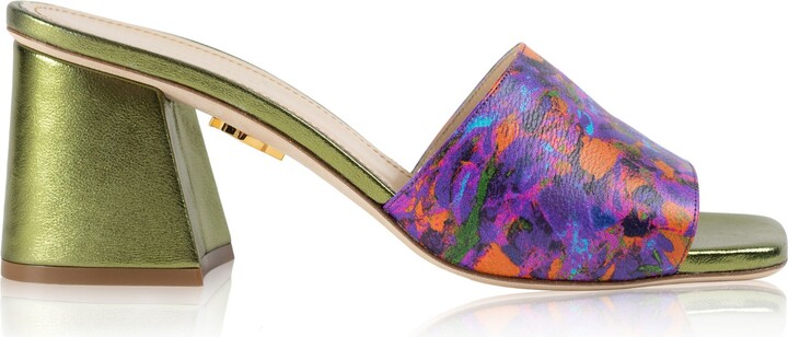 Laura See London - Dusky Mule Khaki - ShopStyle