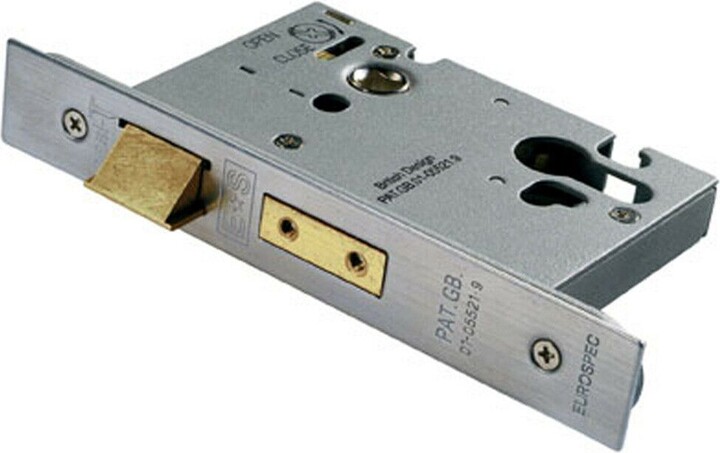 Loops Euro Profile Architectural Sashlock 76mm Satin Stainless Steel ...