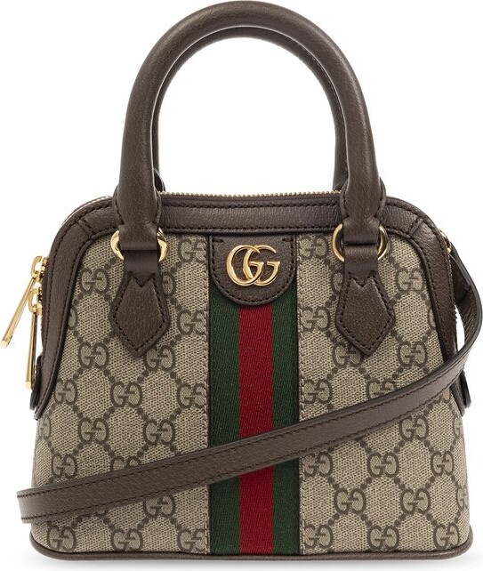 Gucci Ophidia Monogrammed Mini Top Handle Bag - ShopStyle