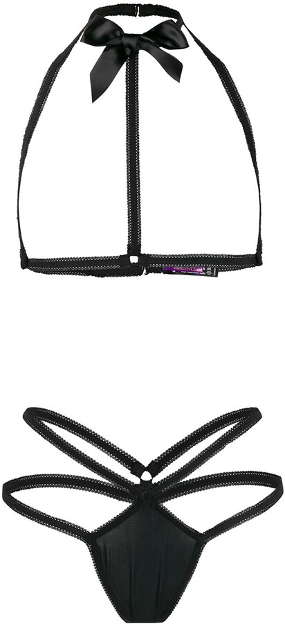 Maison Close Le Petit Secret set - ShopStyle Thongs