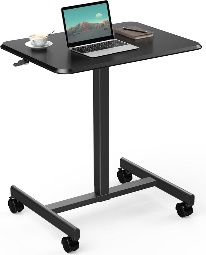 Sweetcrispy Moblie Laptop Desk- Portable Rolling Desk for Work and ...