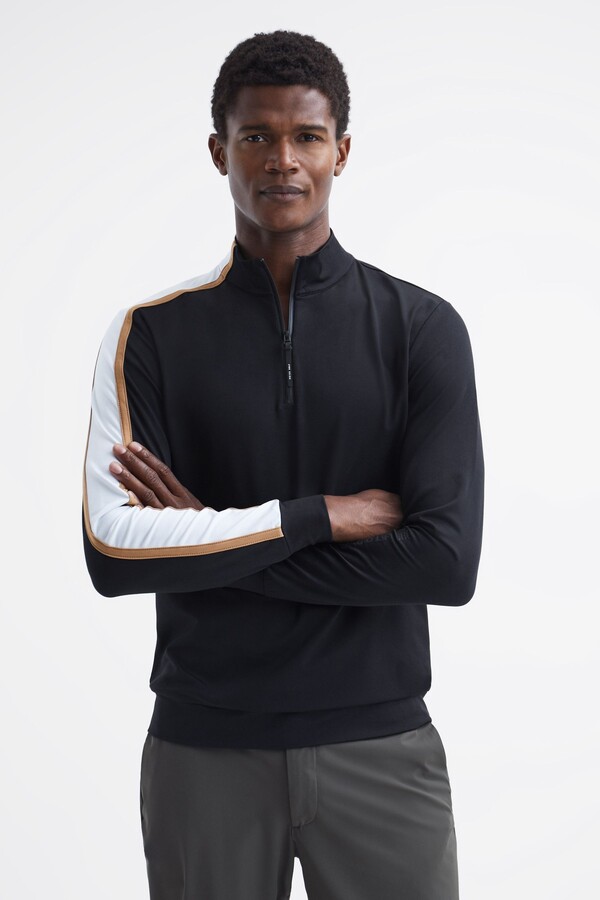 Reiss Half-Zip Golf Top - ShopStyle Long Sleeve Shirts