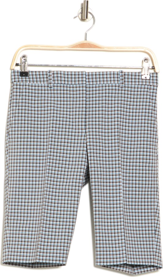 Theory Trecca Check Shorts - ShopStyle