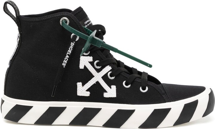 Off-White Vulcanized high-top sneakers - ShopStyle