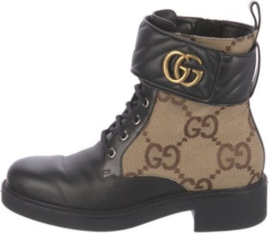 Gucci Combat Boots - ShopStyle