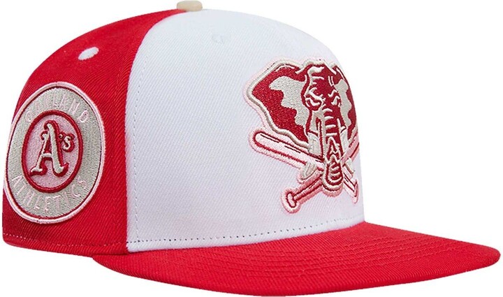 Men's Pro Standard White/Red Oakland Athletics Strawberry Ice Cream ...
