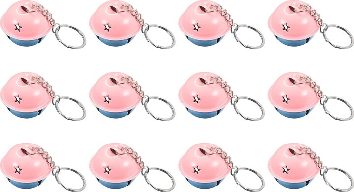Unique Bargains 12Pcs Pet Bells, 4cm/1.57" Dia Carbon Steel Jingle Bell ...
