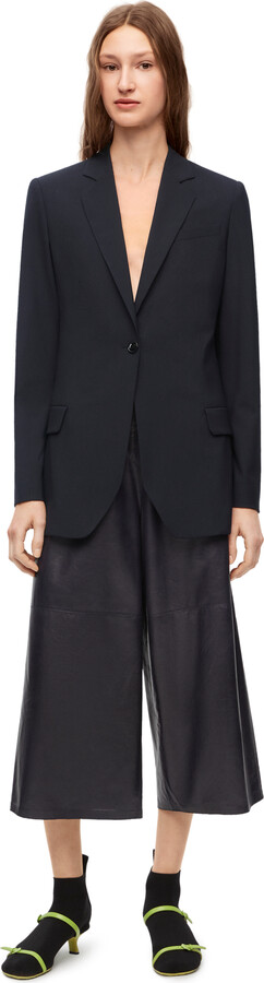 Loewe Luxury Tailored jacket in wool - ShopStyle Blazers
