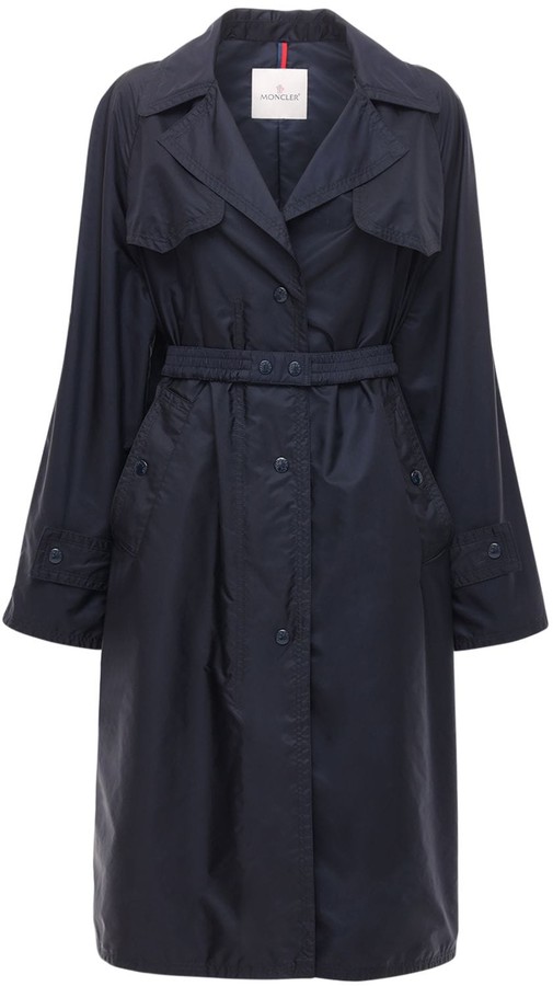 Moncler Rutilicus Nylon Technique Trench Coat - ShopStyle