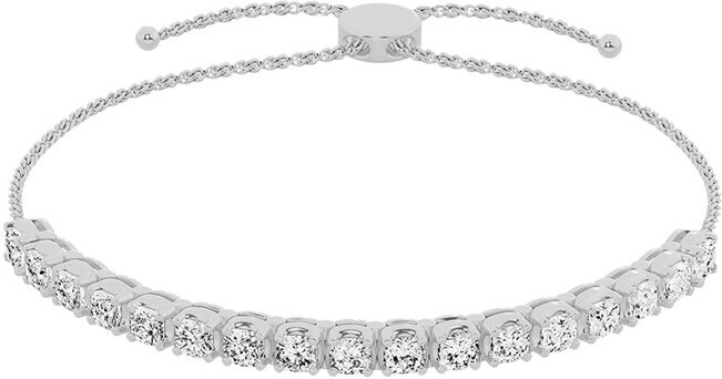 Lab Grown Diamonds 14K 2.00 Ct. Tw. Lab Grown Diamond Tennis Bolo ...