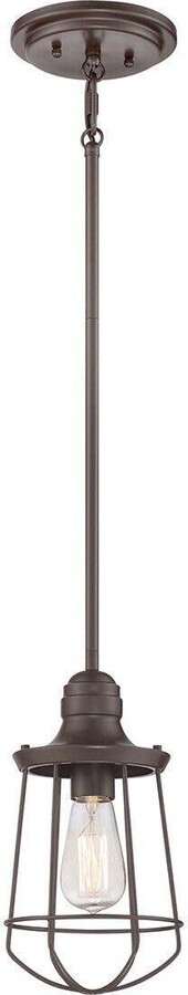 Loops Outdoor 1 Bulb Ceiling Pendant Light Fitting Western Bronze LED ...