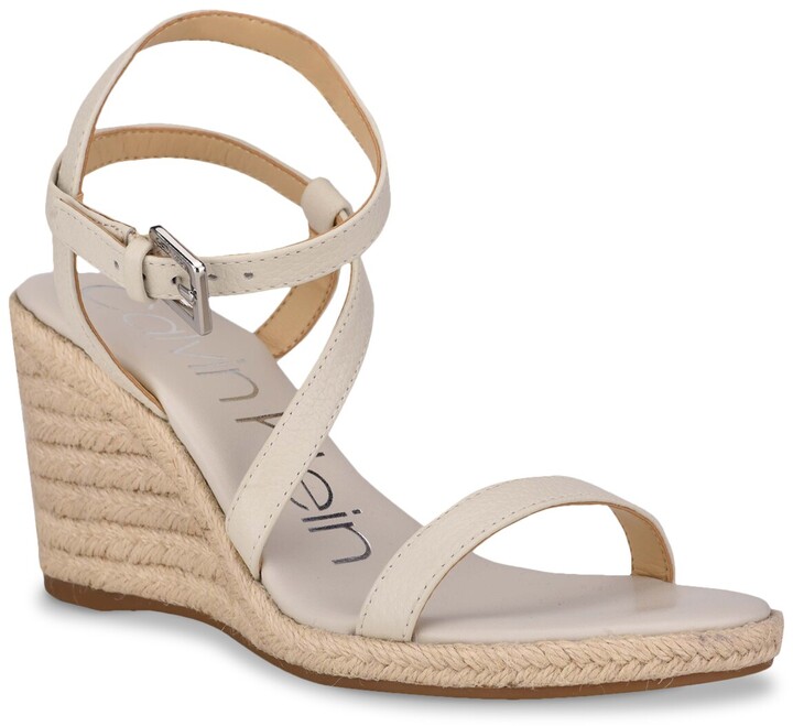 Calvin Klein Betsy Espadrille Wedge Sandal - ShopStyle