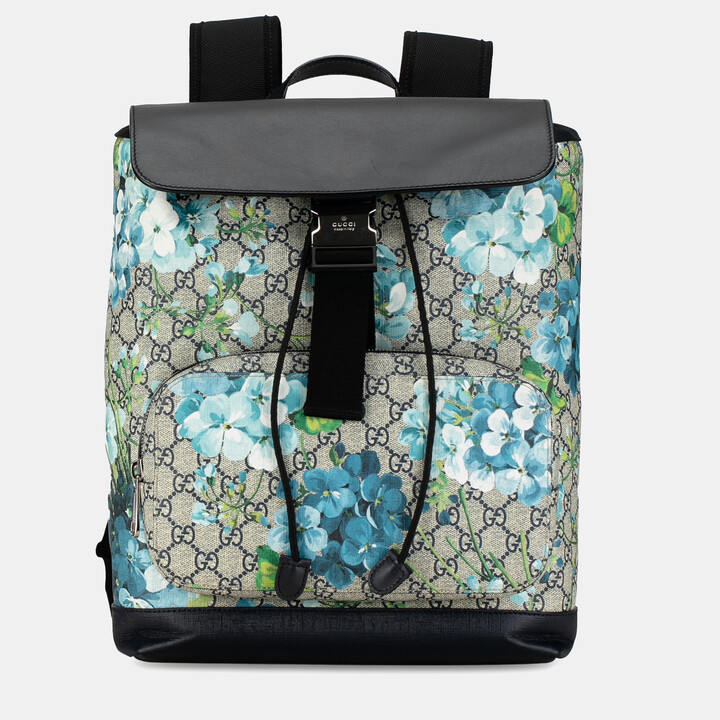 Gucci GG Supreme Blooms Backpack - ShopStyle