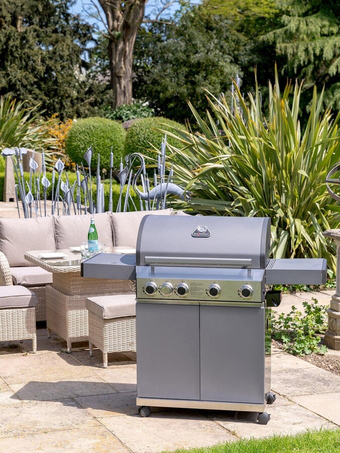 Grillstream Grillstream Classic 4 Burner Hybrid Bbq With Side Burner ...