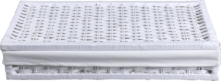 Dunelm White Paper Rope Underbed Storage White - ShopStyle Baskets & Boxes