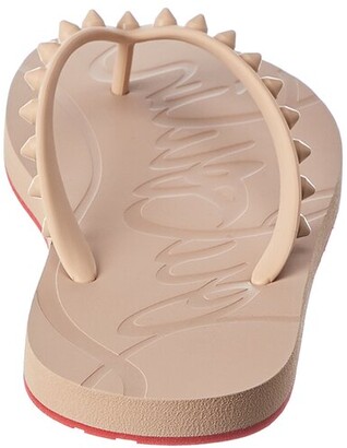 Christian Louboutin Loubi Flip Flop - ShopStyle Sandals