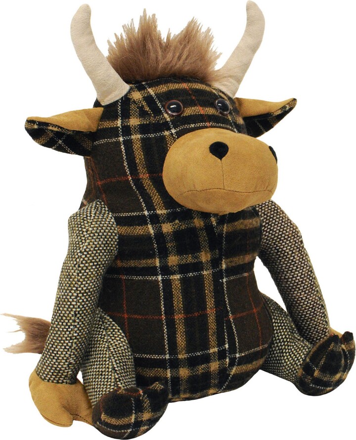 Dunelm Highland Cow Doorstop Brown - ShopStyle Umbrella Stands