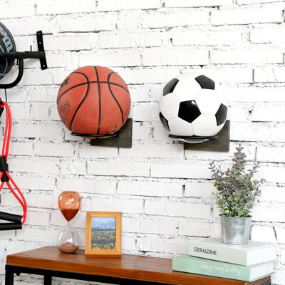 Arlmont & Co. Kamloops Wall Mounted Sports Ball Rack - ShopStyle ...