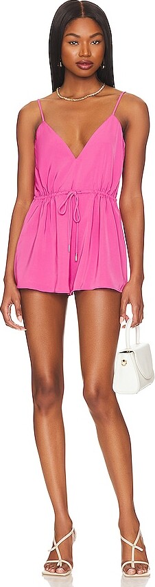 superdown Austin Deep V Romper - ShopStyle