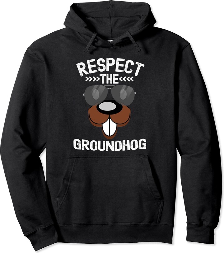 Vintage Groundhog Day Holiday 2024. Vintage Respect the Groundhog ...