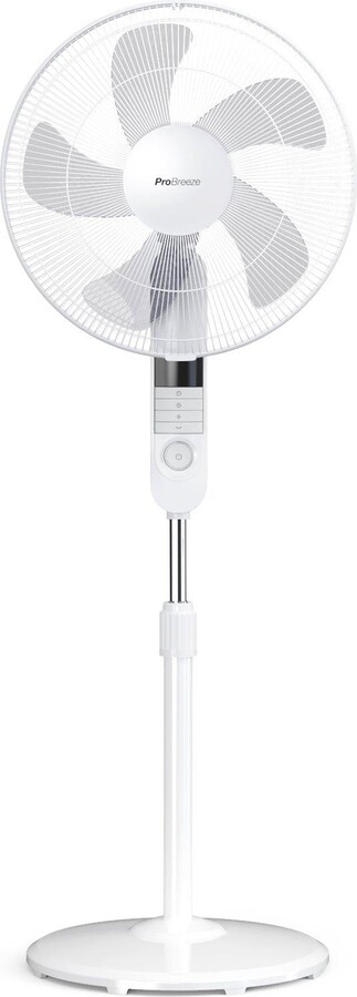 Pro Breeze 16" Pedestal Fan with 4 Fan Modes and Remote Control - ShopStyle