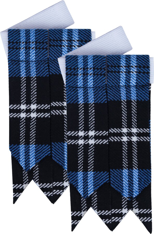 DSS KILT Scottish Traditional KILT HOSE FLASHES for Men's Kilt Accessory - ShopStyle Socks