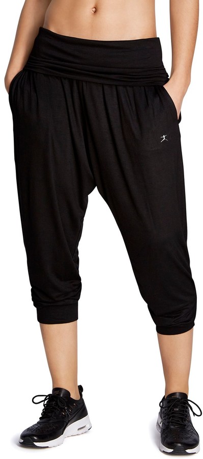 Danskin Women's Drape Harem Capris - ShopStyle Cropped Pants