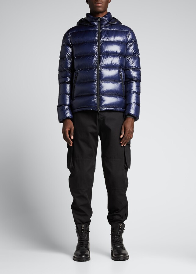 Herno Men's Shiny Nylon Jacket w/ Removable Hood - ShopStyle Outerwear
