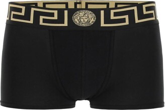 Versace Greca Border boxer briefs - ShopStyle