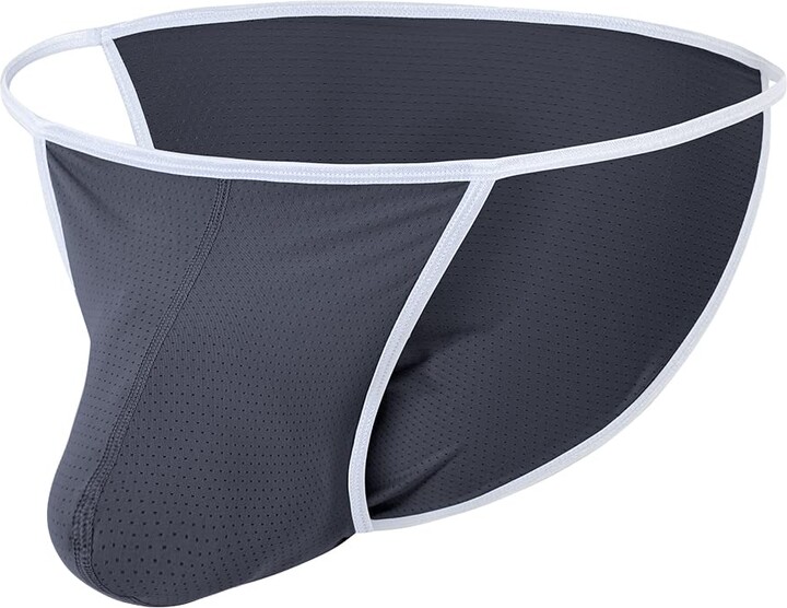 Zonbailon Mens Sexy Pouch Briefs Low Rise Bulge Enhancing Pouch Briefs ...