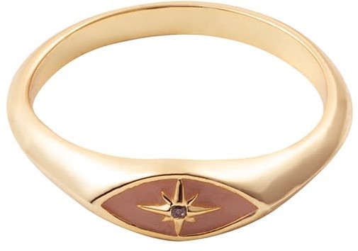 North Star Signet Gold Ring - ShopStyle