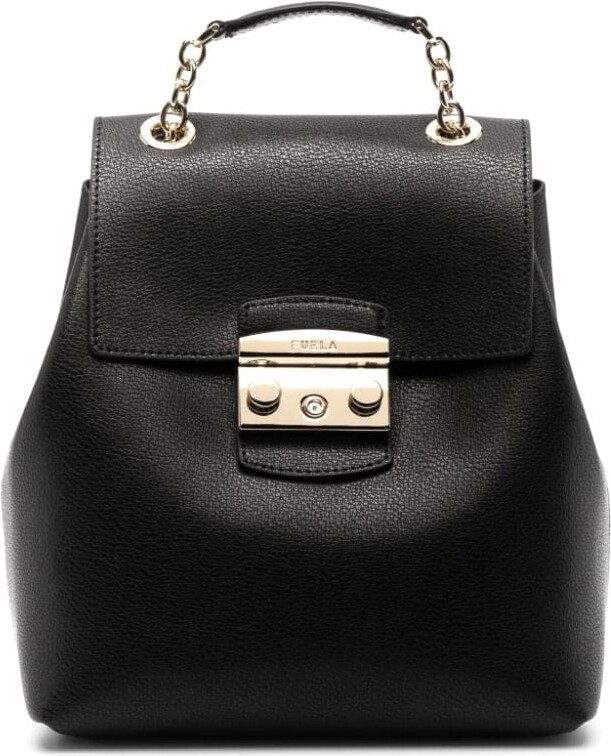 Furla Pebbled Leather Backpack - ShopStyle