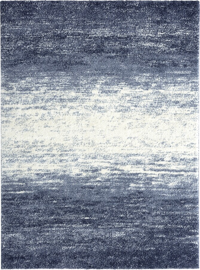 Everloom Bleeker Marin Modern Ombre Plush Shag Area Rug - ShopStyle