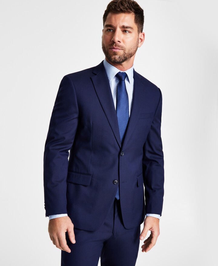 Alfani Men's Slim-Fit Stretch Solid Suit Jacket, Created for Macy's ...