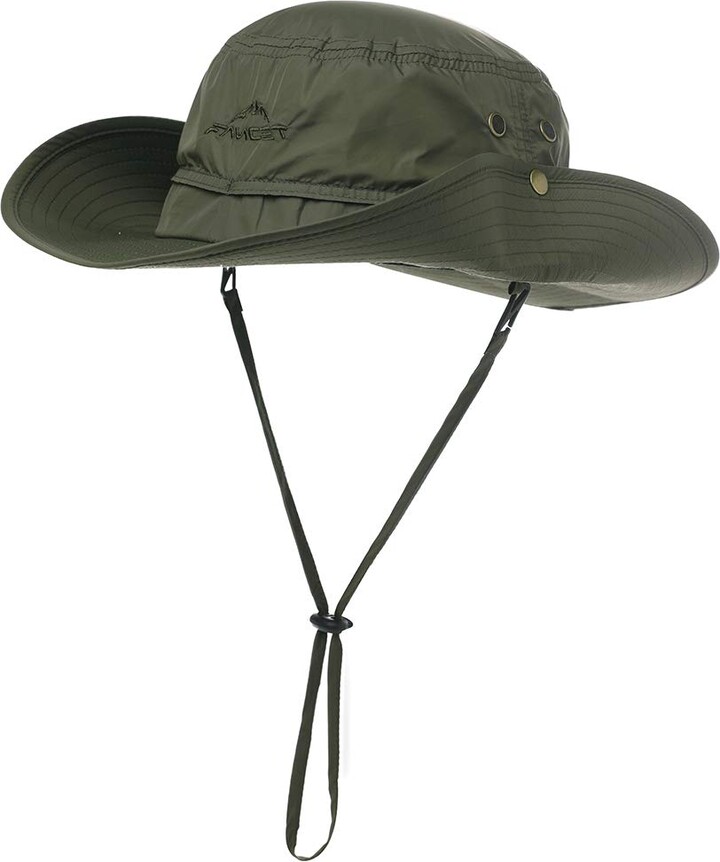 Comhats UPF 50 Sun Hat Men Wide Brim Womens Safari Bush Hat Waterproof ...
