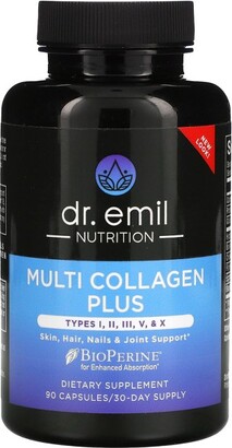 Dr. Emil Nutrition Multi Collagen Plus, Types I, II, III, V, & X, 90 Capsules - ShopStyle Skin Care