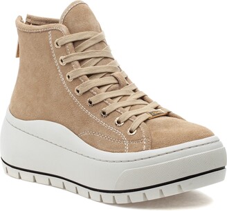 J/SLIDES NYC Gracie Platform High Top Sneaker - ShopStyle