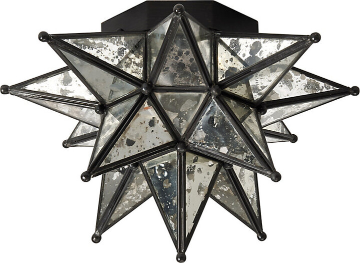 Ballard Designs Moravian Star Ceiling Mount - Mercury Glass - ShopStyle ...