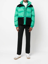 Marni Colour-Block Feather-Down Jacket - ShopStyle Down & Puffer Coats