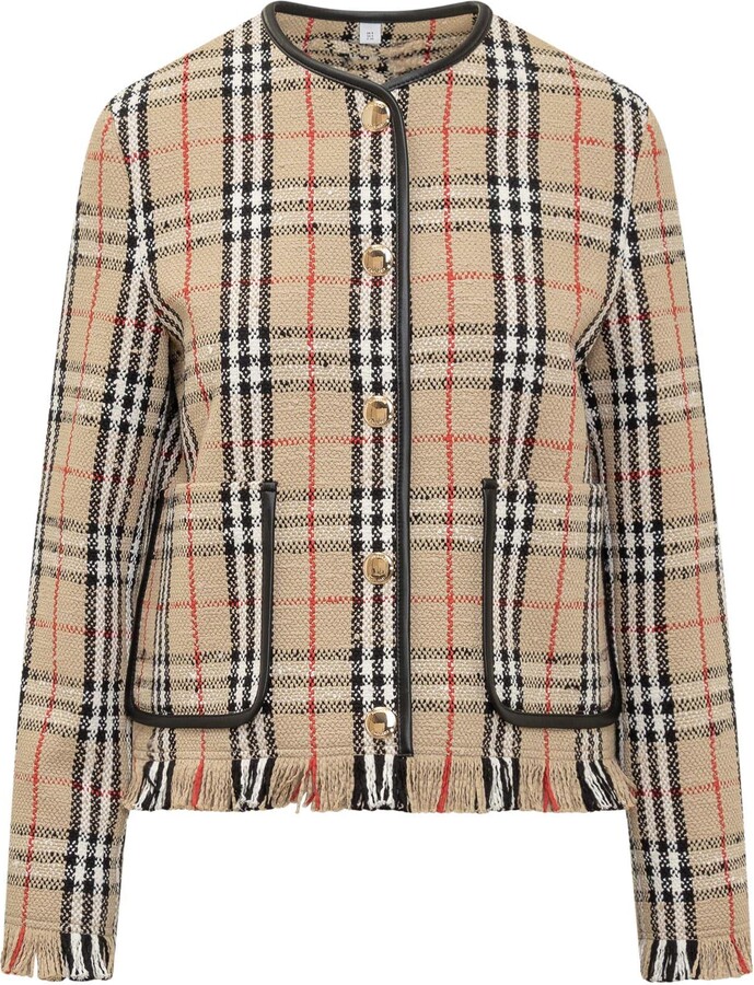 Burberry Vintage Check Jacket - ShopStyle