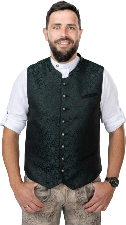 Schöneberger Trachten Couture Bastian Men's Traditional Waistcoat ...