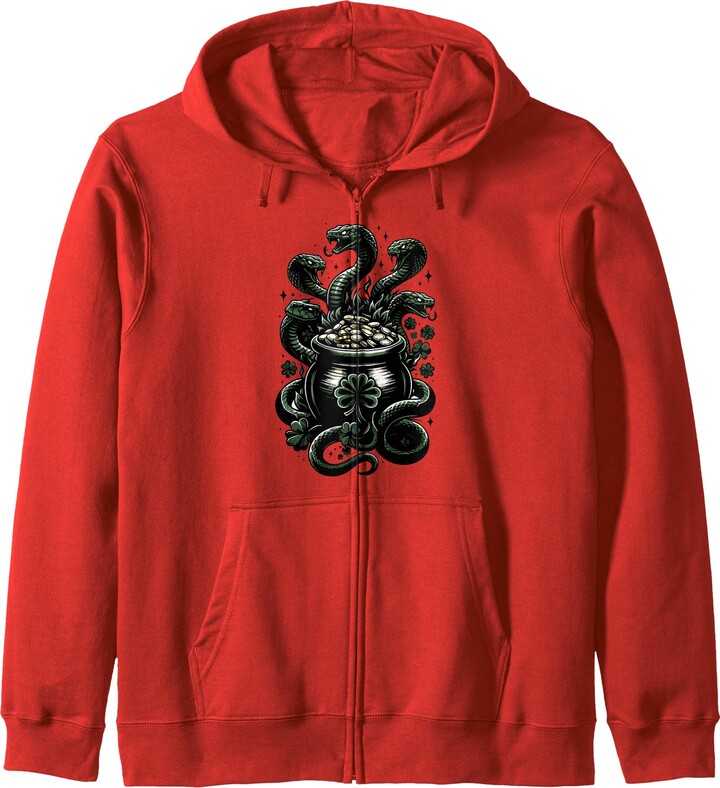 Goth Decor St Patrick Day Snake Gothic Outfit Goth St Patricks Day Men ...