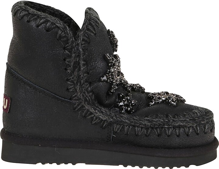 Mou Eskimo Boot 18cm Crystal Stars - ShopStyle