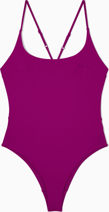 COS Scoop-Back Swimsuit - ShopStyle