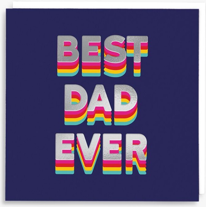 Redback Cards Best Dad Ever Birthday Card - ShopStyle