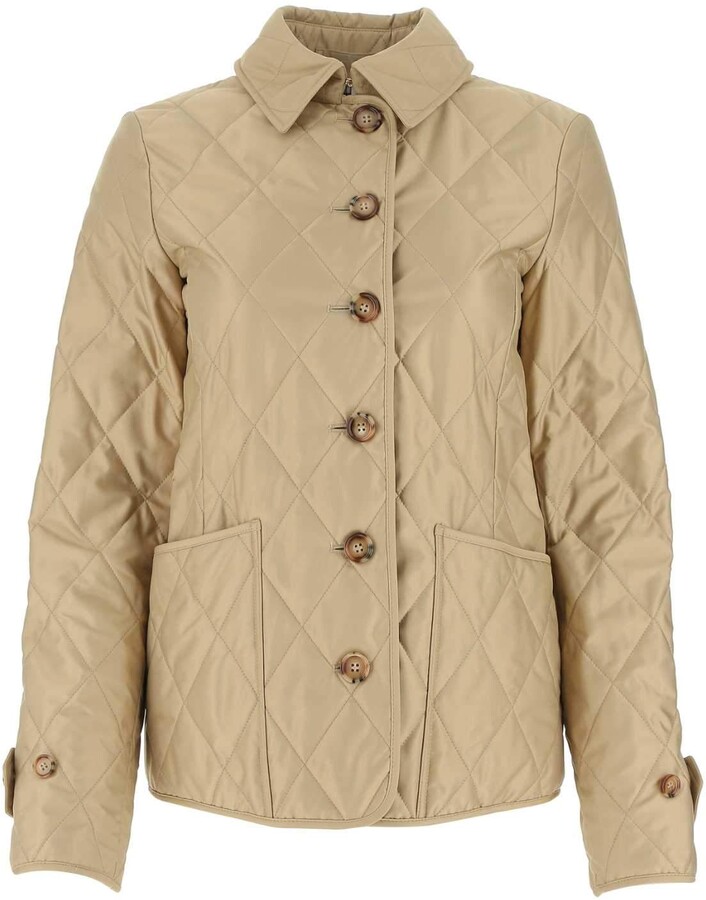 Burberry Diamond Quilted Jacket - ShopStyle